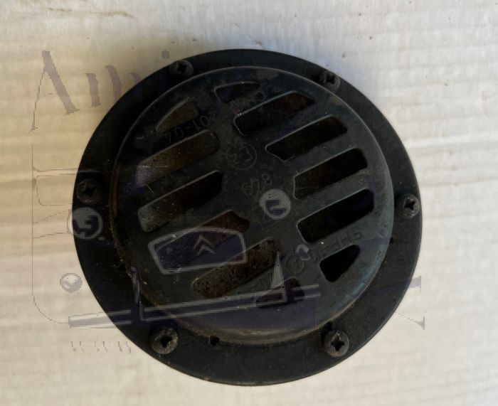 Klaxon 2cv 12 volts ancien modèle avec grille origine, le vrai bruit de ...