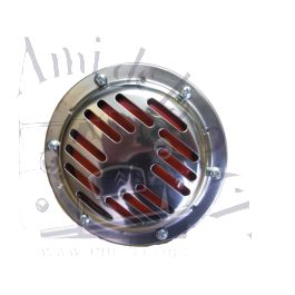 Klaxon , avertisseur chromé 12 volts pour 2cv et autres voitures anciennes